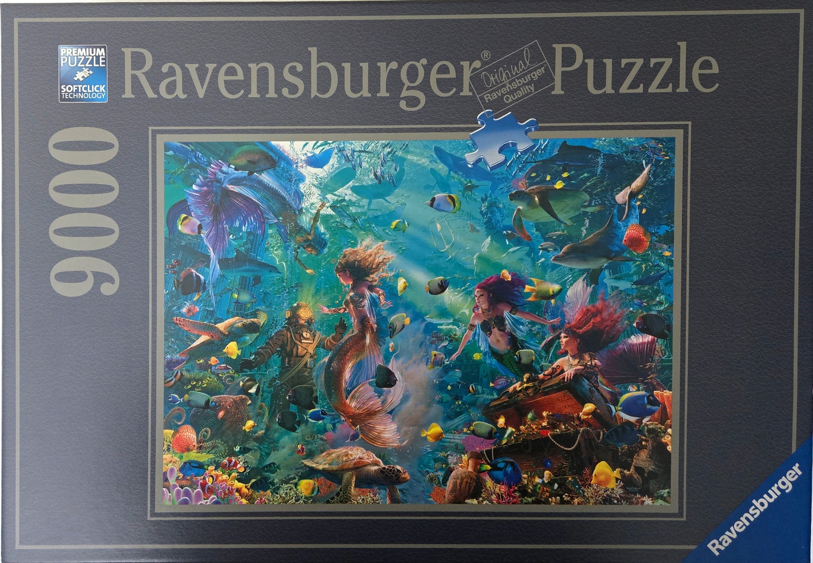 Ravensburger Kingdom Underwater 9000 Piece Puzzle – The Puzzle Collections