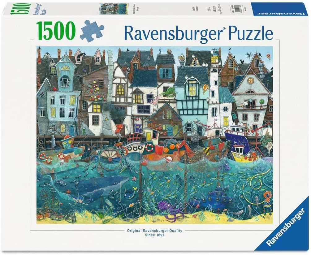 Ravensburger Harbour of Wonders 1500 Piece Puzzle – The Puzzle Collections