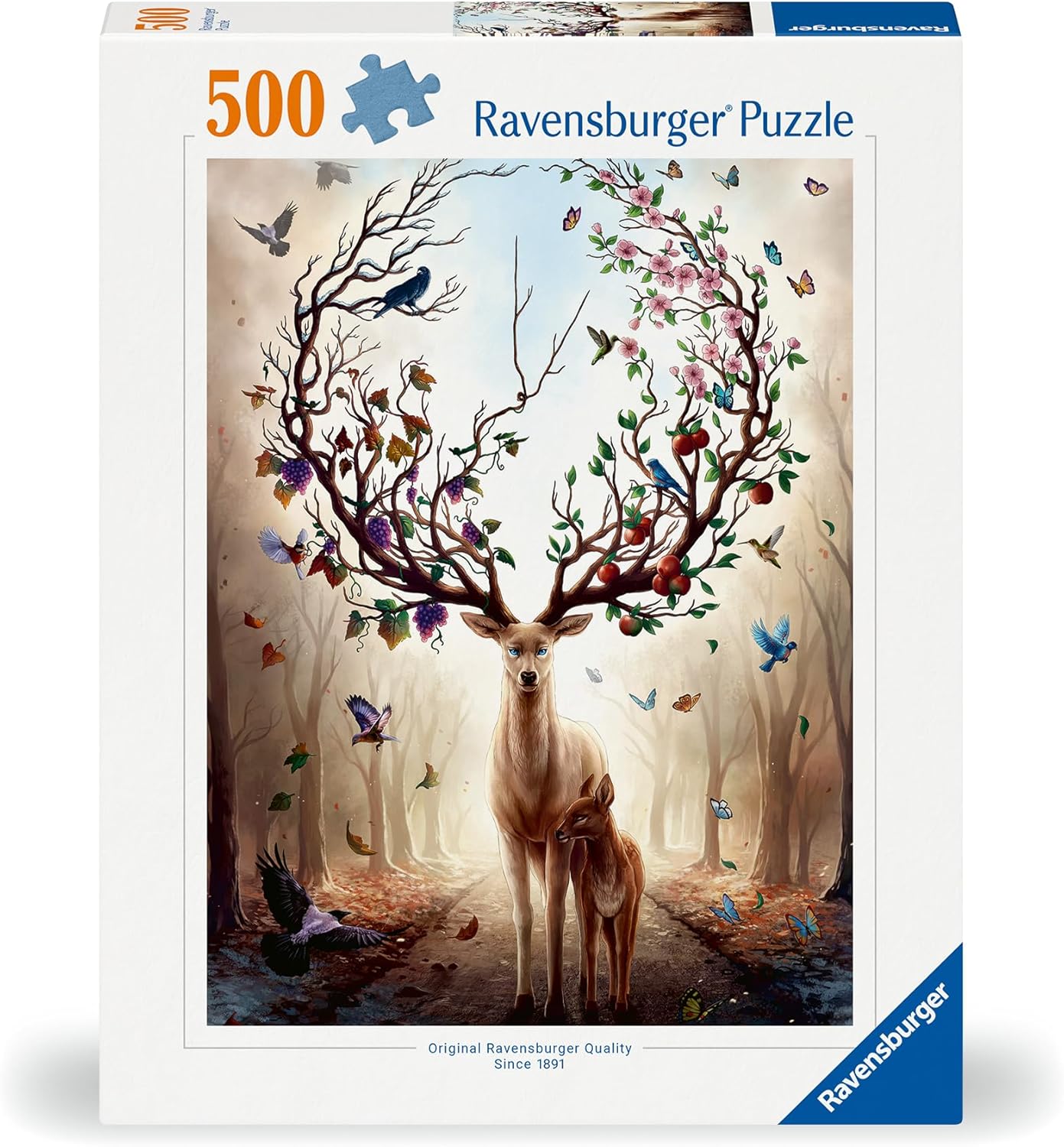 Ravensburger Magical Deer 500 Piece Puzzle – The Puzzle Collections